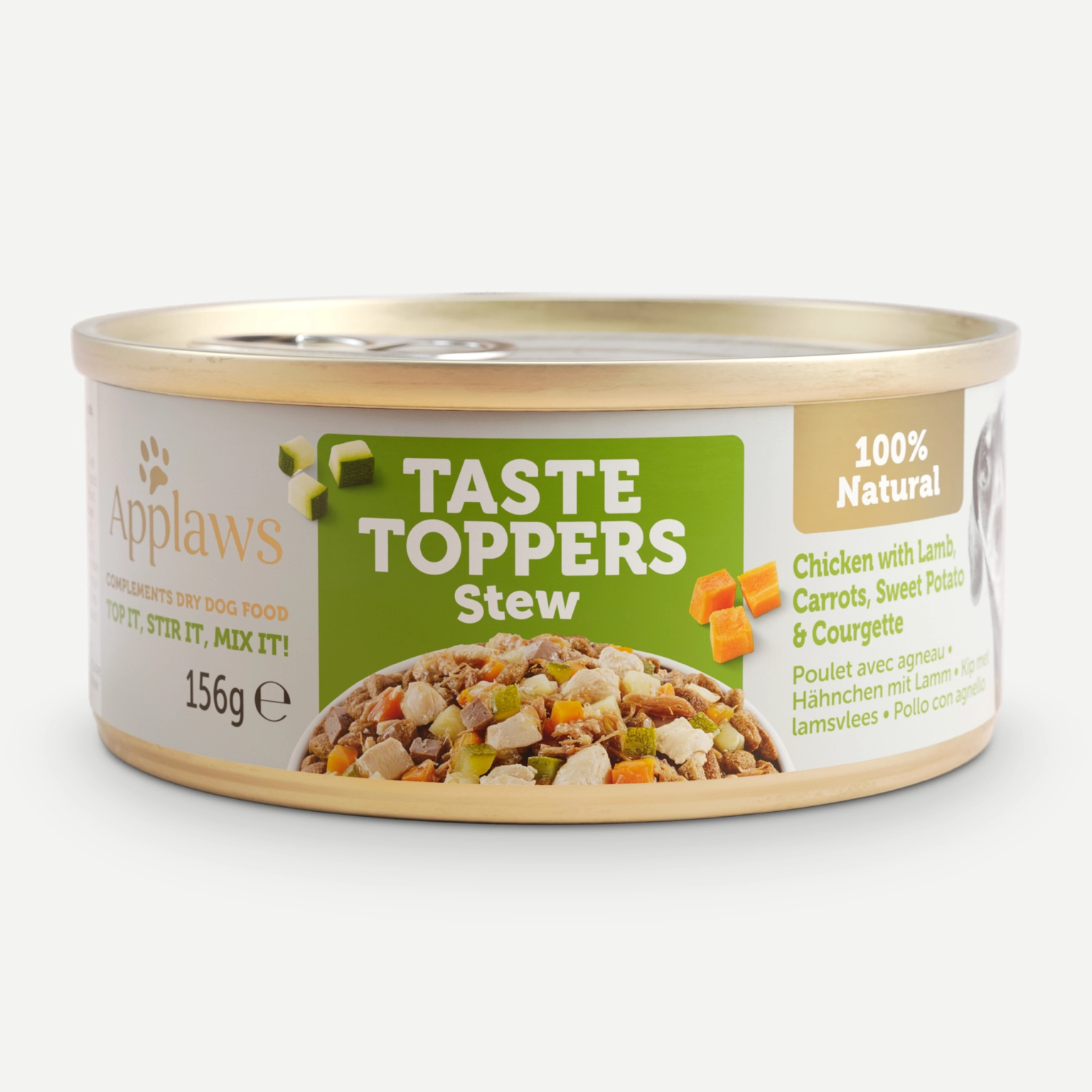 Applaws blik kippenborst met lam stew hondenvoer 156 gram - Van Noord's ...