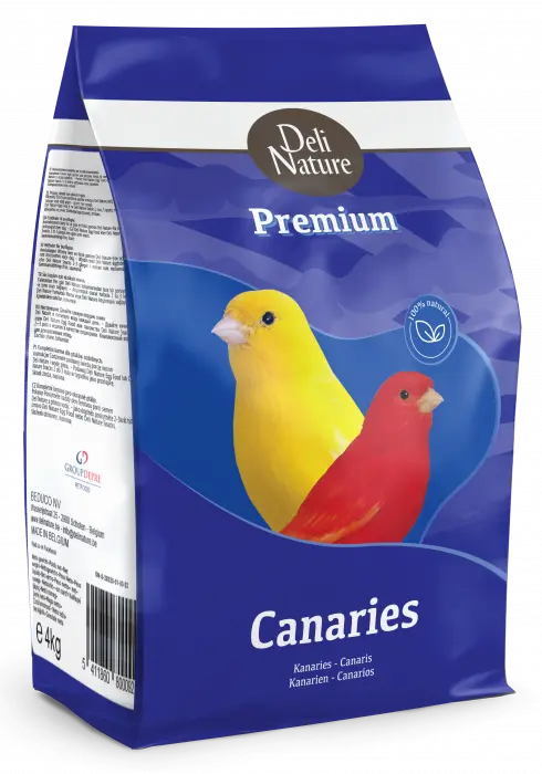 Deli Nature premium canaries (kanarievoer) 1 kg - Van Noord's Dierenvoeders