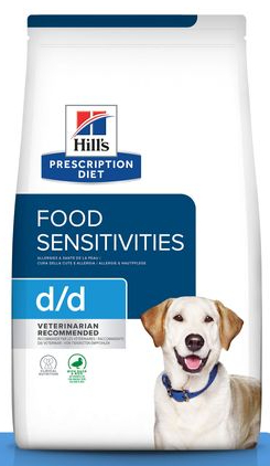 Hill's prescription diet canine d/d duck&rice food sensitivities care ...