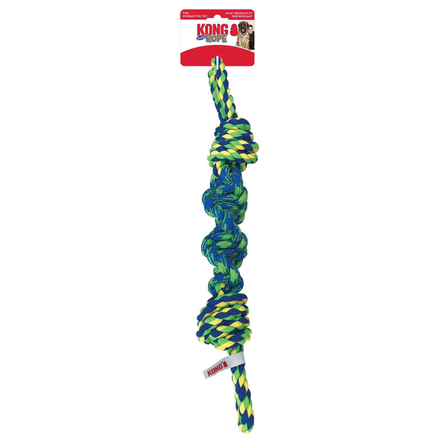 Kong rope bunji small touw 41 cm - Van Noord's Dierenvoeders