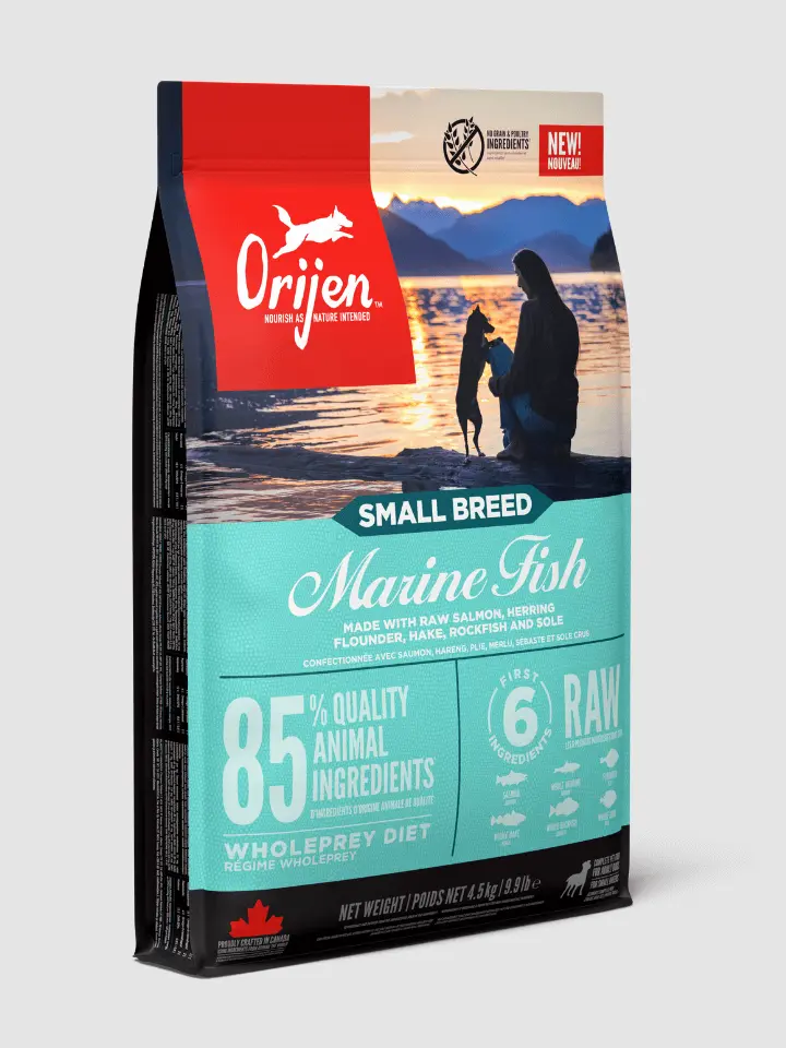 Orijen dog Marine Fish whole prey small breed 4,5 kg hondenvoer - Van ...