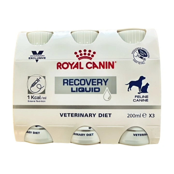 Royal canin veterinary diet recovery liquid 3x200 ml. hond en kat - Van ...