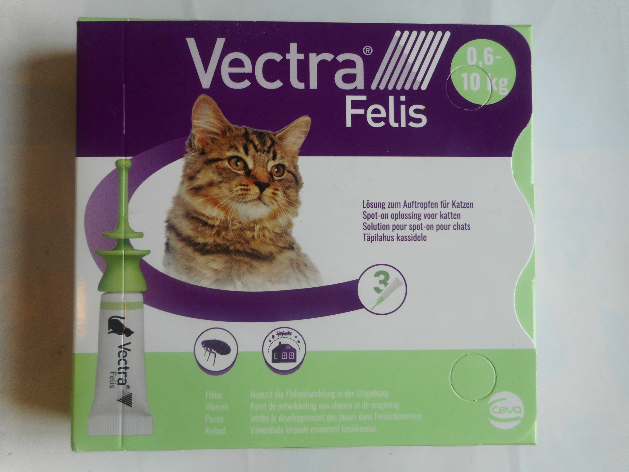 Vectra felis kat 3 pipetten vlooiendruppels - Van Noord's Dierenvoeders